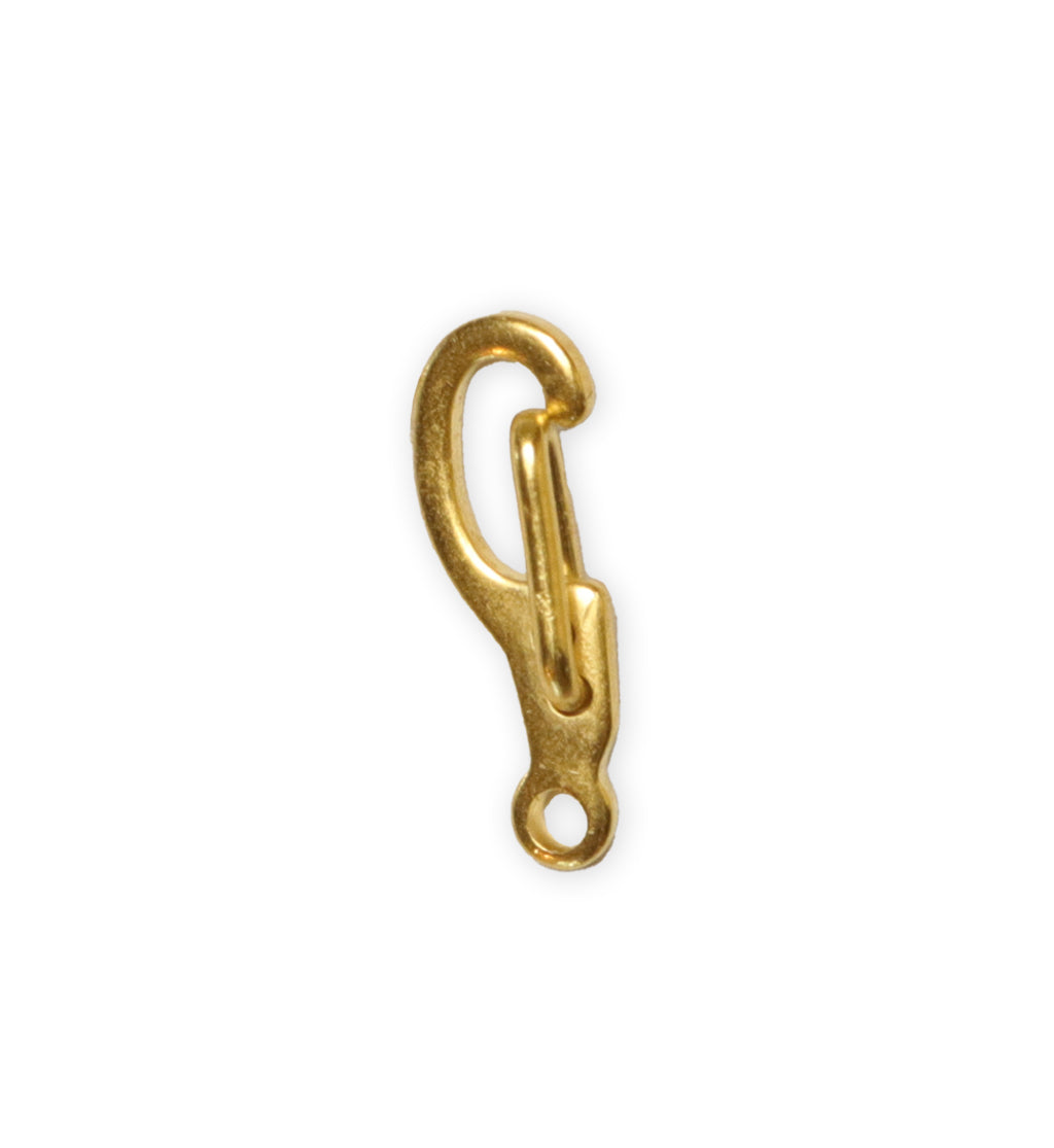 14mm Self Closing Clasp - 10K Gold Plated (32 pcs) – Vintaj Wholesale