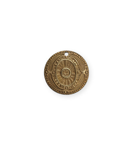 16mm Ancient Coin - Natural Brass (20pcs) – Vintaj Wholesale