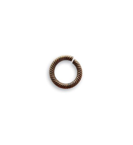 9.25mm Rib Cable 15ga Jump Ring (144 pcs) – Vintaj Wholesale